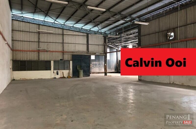 Juru Freehold Warehouse Factory Near To Bukit Minyak