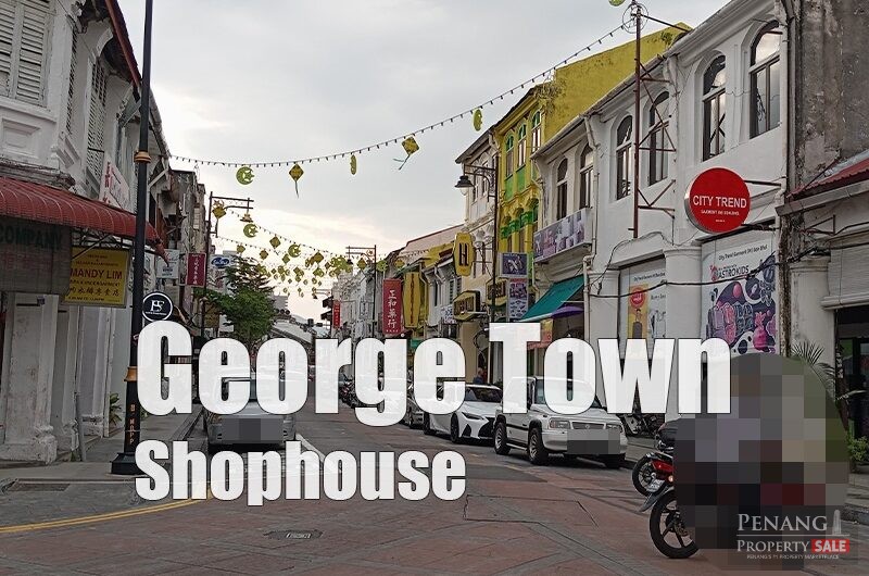 Georgetown 2-Storey Heritage Shophouse for Sale | Campbell Street